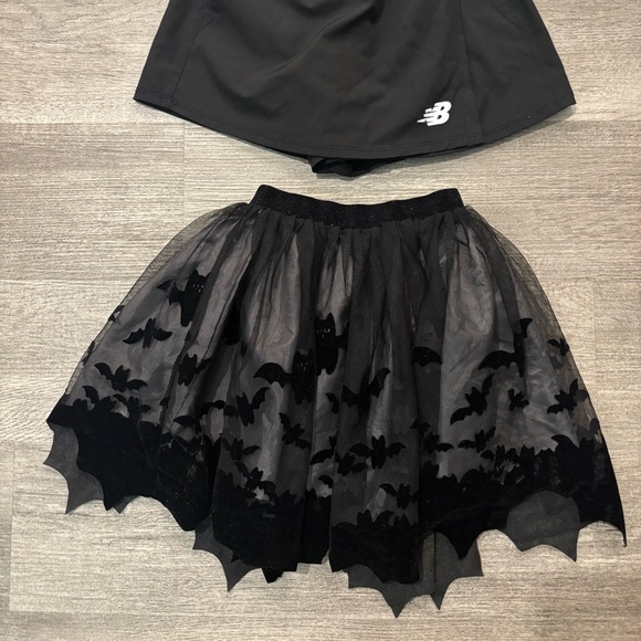New Balance | Bottoms | New Balance Black Bat Tulle Skirt For Kids ...